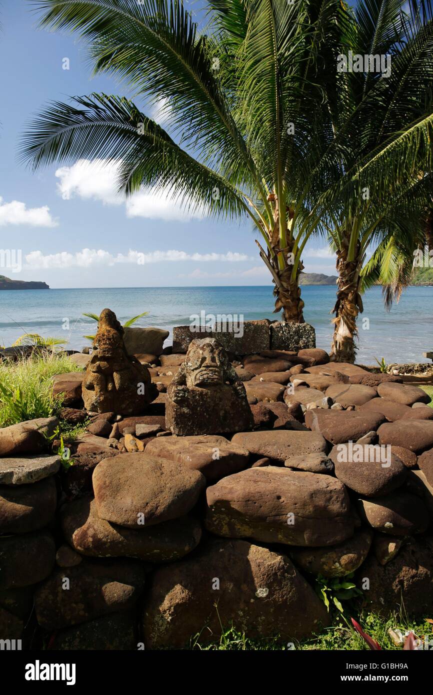 France, French Polynesia, Marquesas islands archipelago, Aranui 5 ...