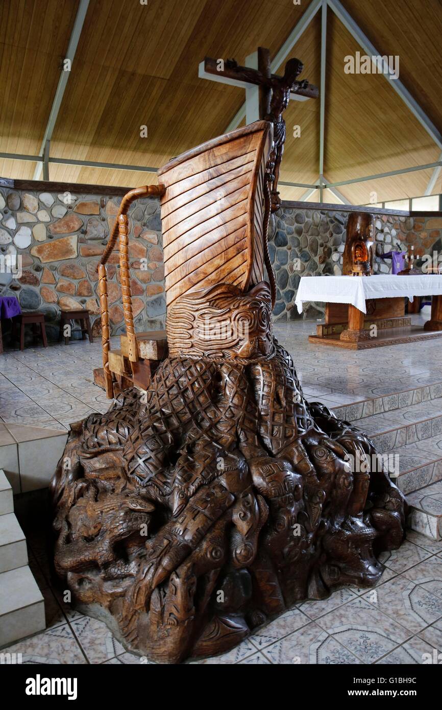 France, French Polynesia, Aranui 5 freighter and passenger ship cruise ...