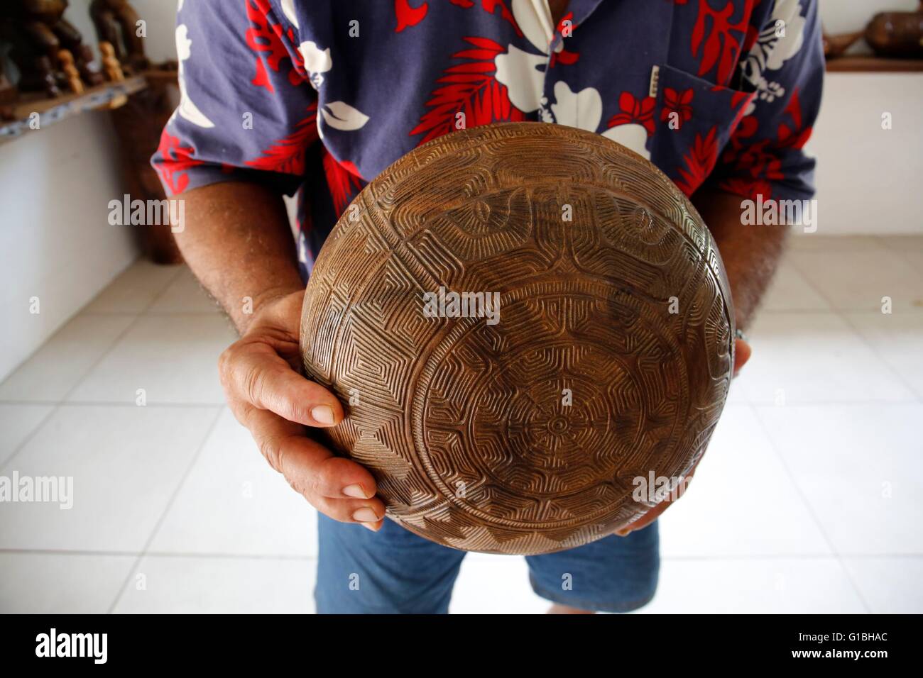 France, French Polynesia, Aranui 5 freighter and passenger ship cruise ...