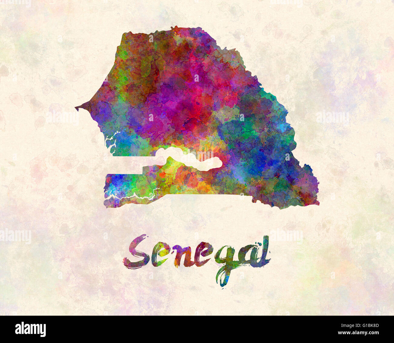 Senegalese painting hi-res stock photography and images - Alamy
