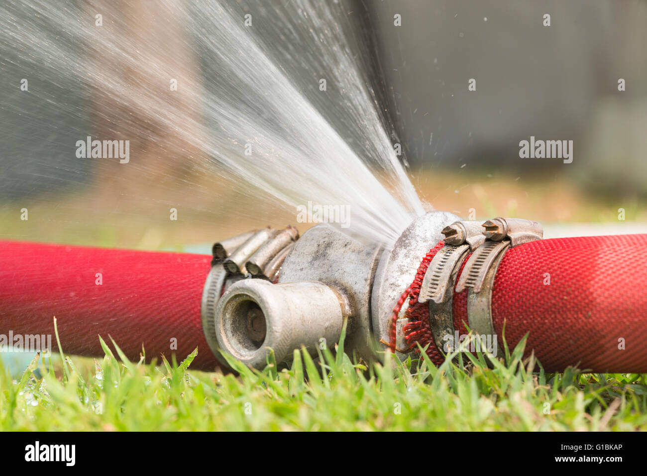 Burst hose pipe hi-res stock photography and images - Alamy