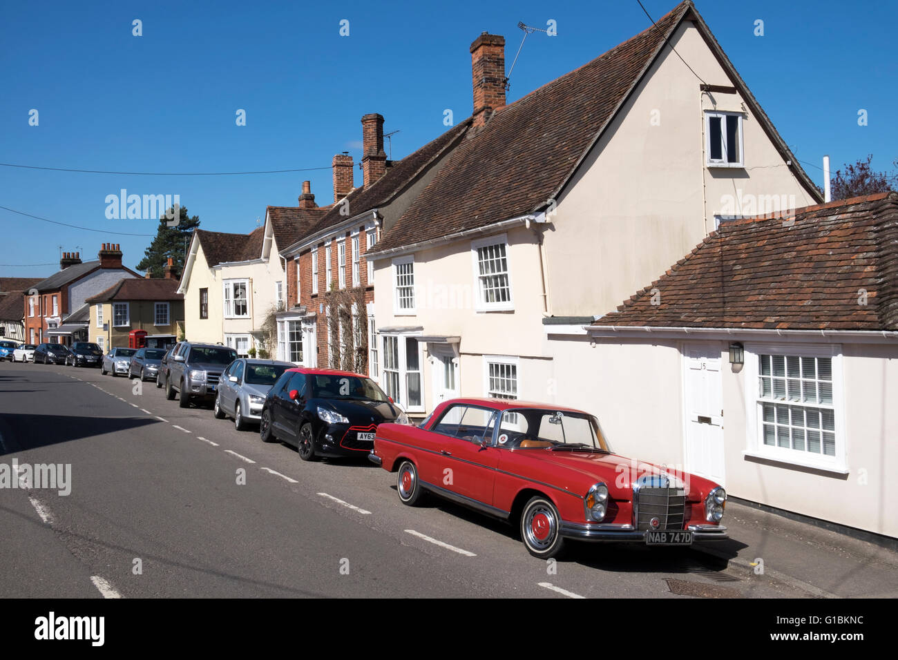 Village Of Castle Hedingham High Resolution Stock Photography and ...