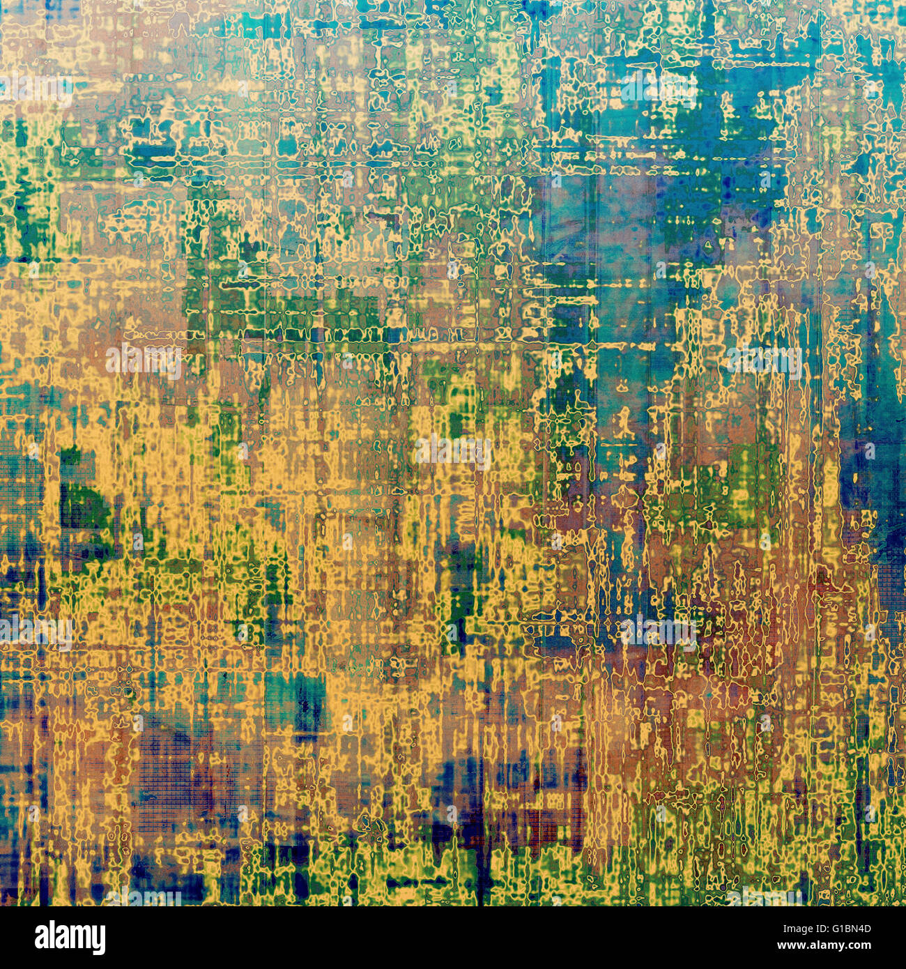 Art grungy texture, aged background with retro feeling. With different ...