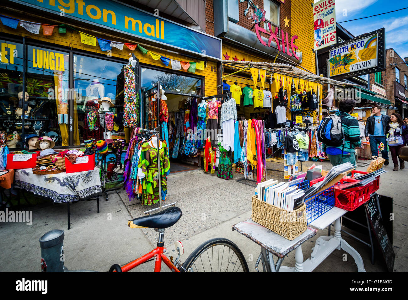 Toronto kensington market hi-res stock photography and images - Alamy