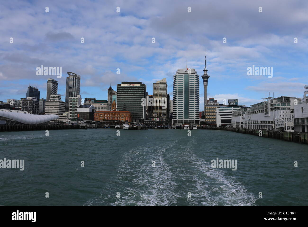Auckland from the ocean hi-res stock photography and images - Alamy