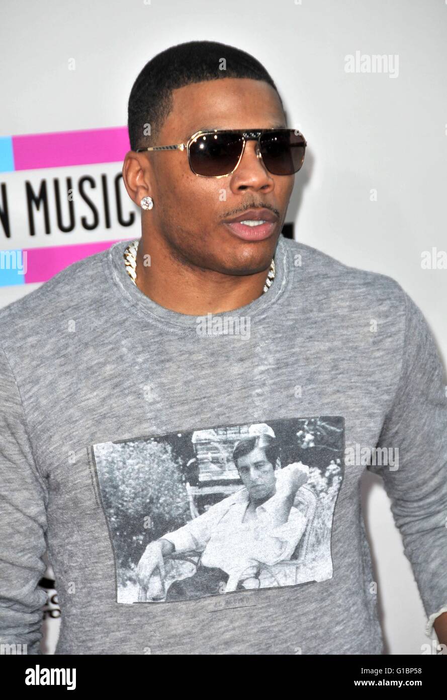 Los Angeles, CA. USA. Nelly at the 2013 American Music Awards, at Nokia ...