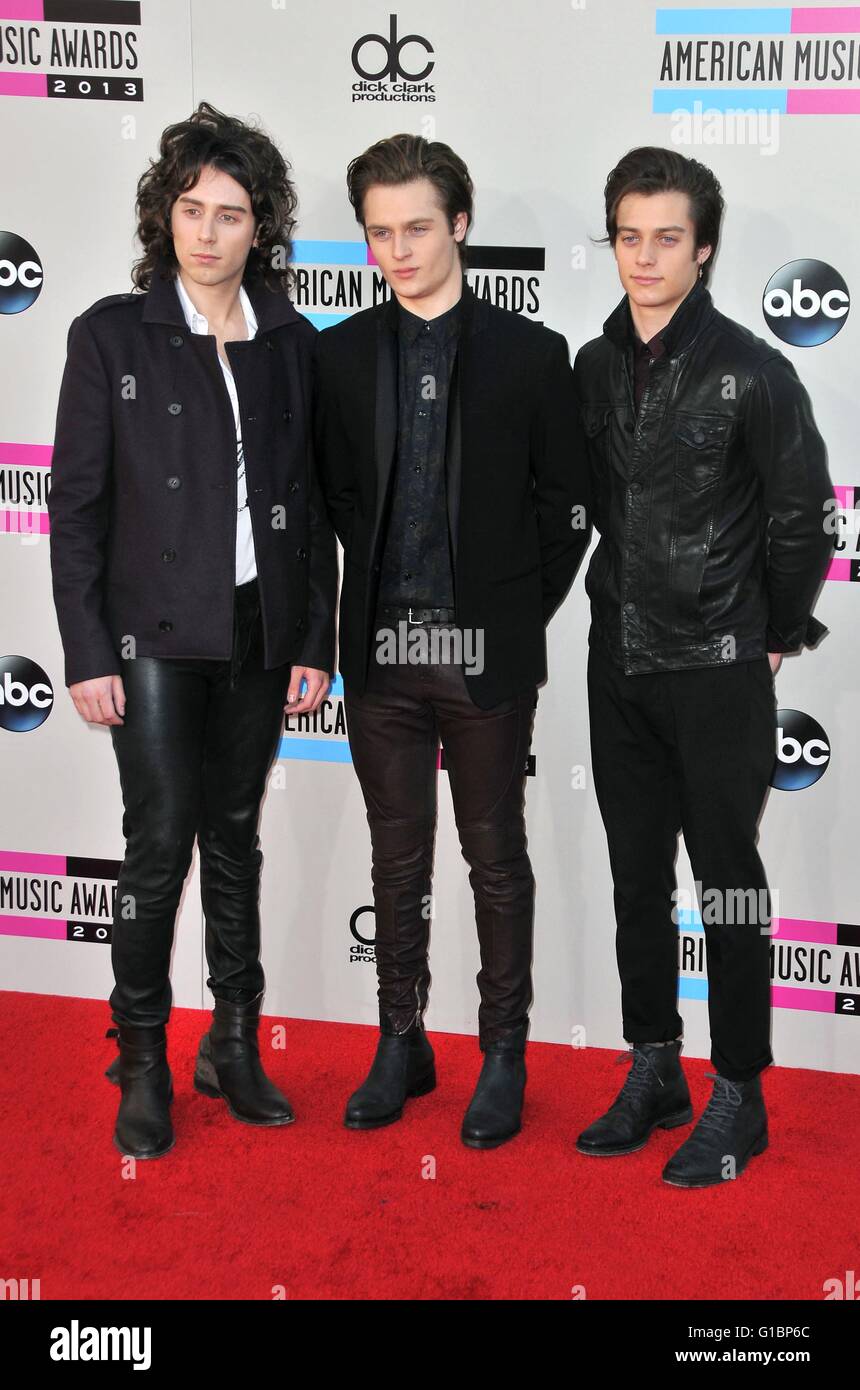 Los Angeles, CA. USA. Matthew Cook, Michael Cook & Mark Cook of The ...