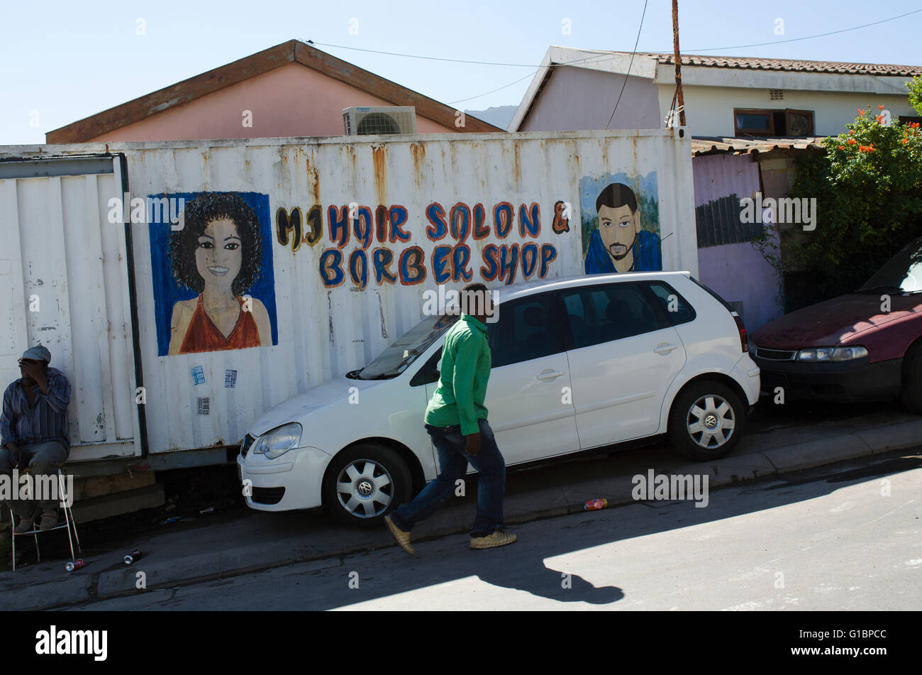 IMIZAMO YETHU TOWNSHIP WESTERN CAPE SOUTH AFRICA A general view of the ...