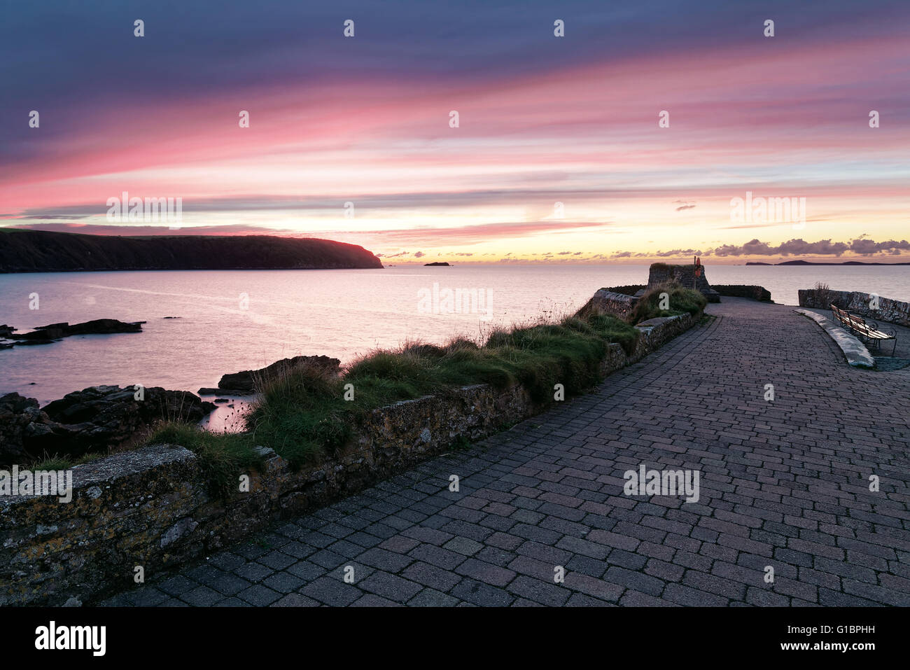 Beautiful path over sea hi-res stock photography and images - Alamy