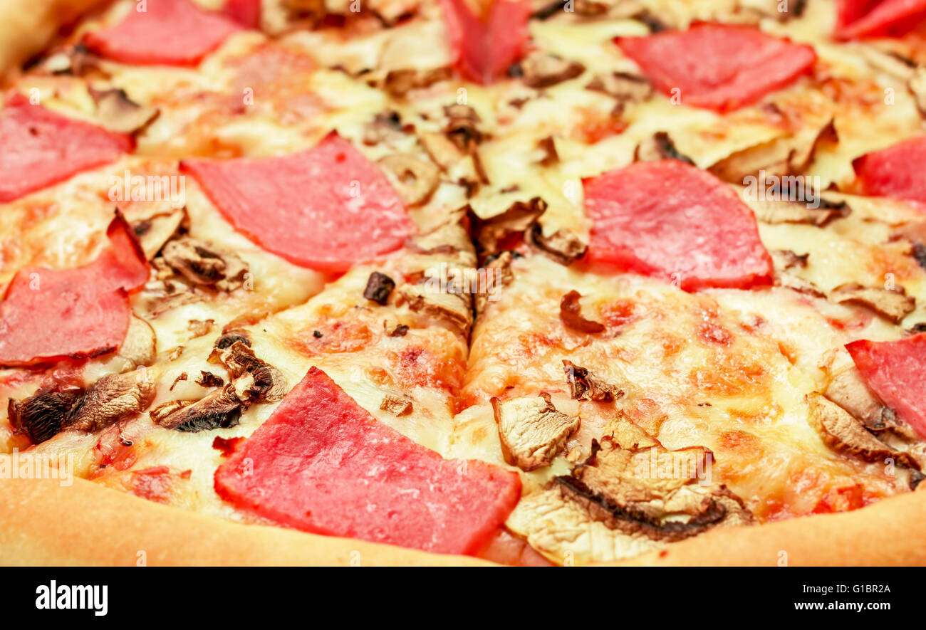 Pizza ham hi-res stock photography and images - Alamy
