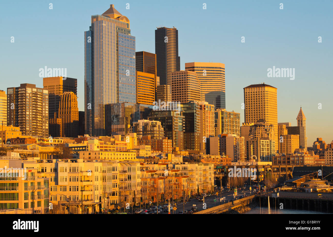 Downtown seattle hi-res stock photography and images - Alamy