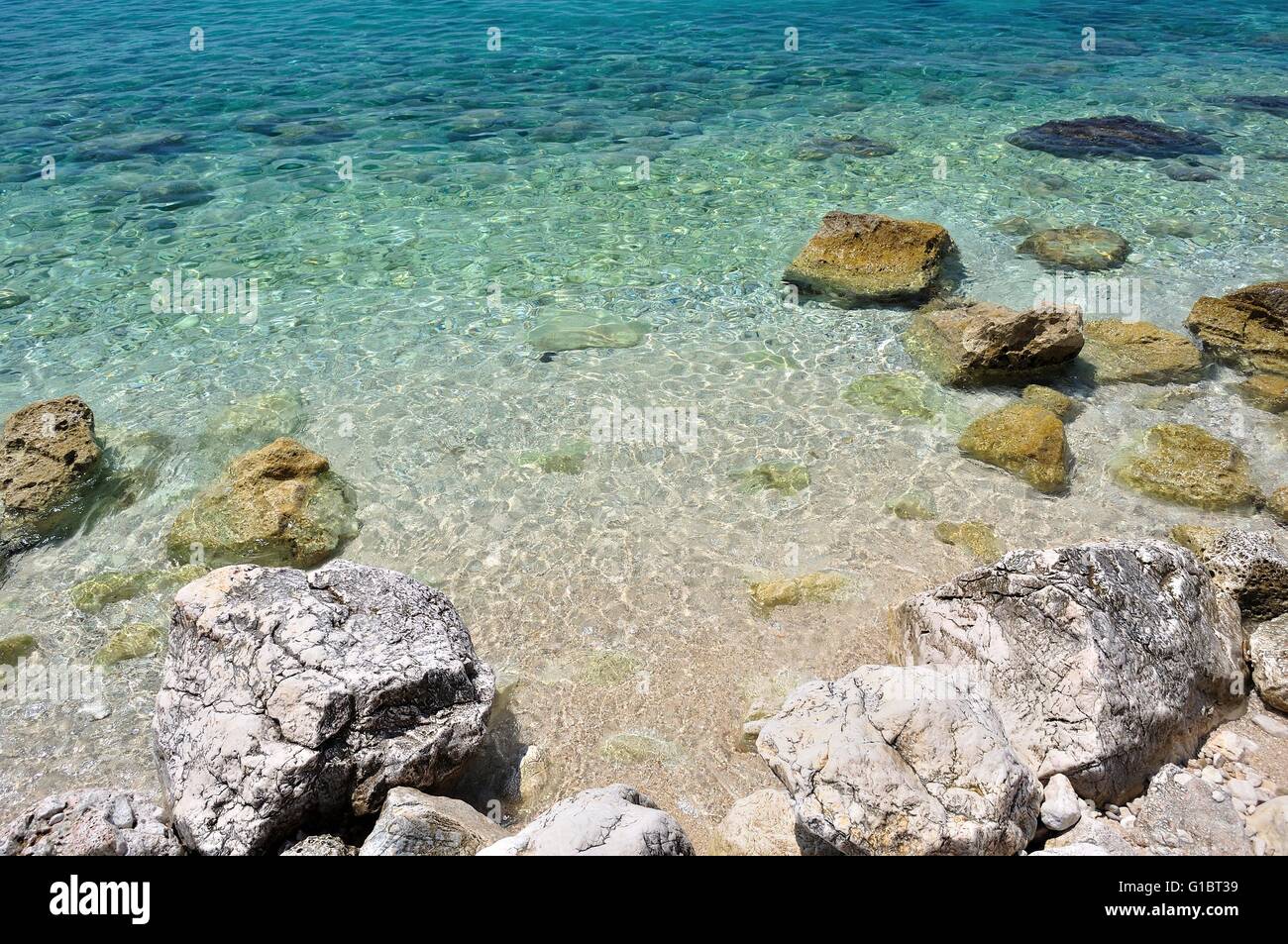 Beautiful beach big stone background hi-res stock photography and ...