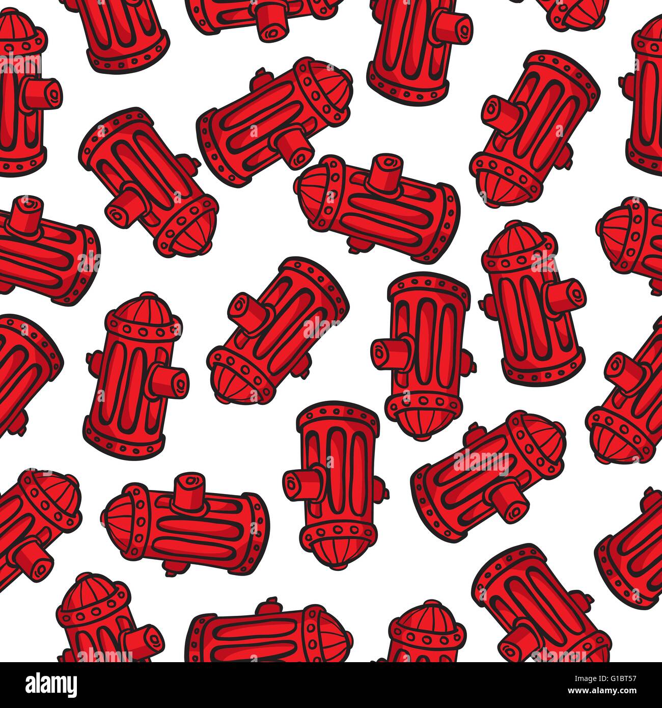 fire hydrant seamless pattern Stock Vector Image & Art - Alamy