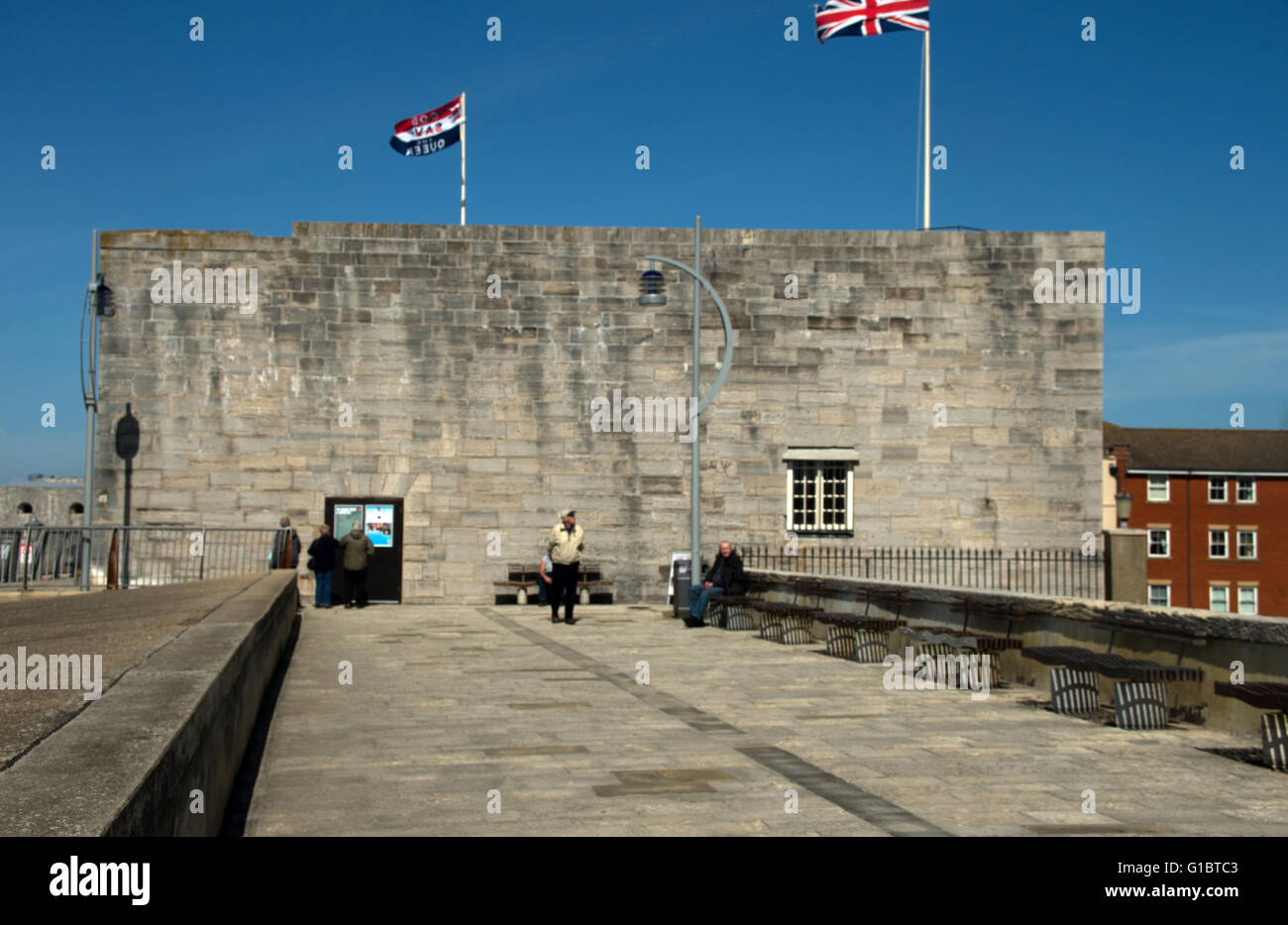 Square Tower Portsmouth Stock Photos & Square Tower Portsmouth Stock ...