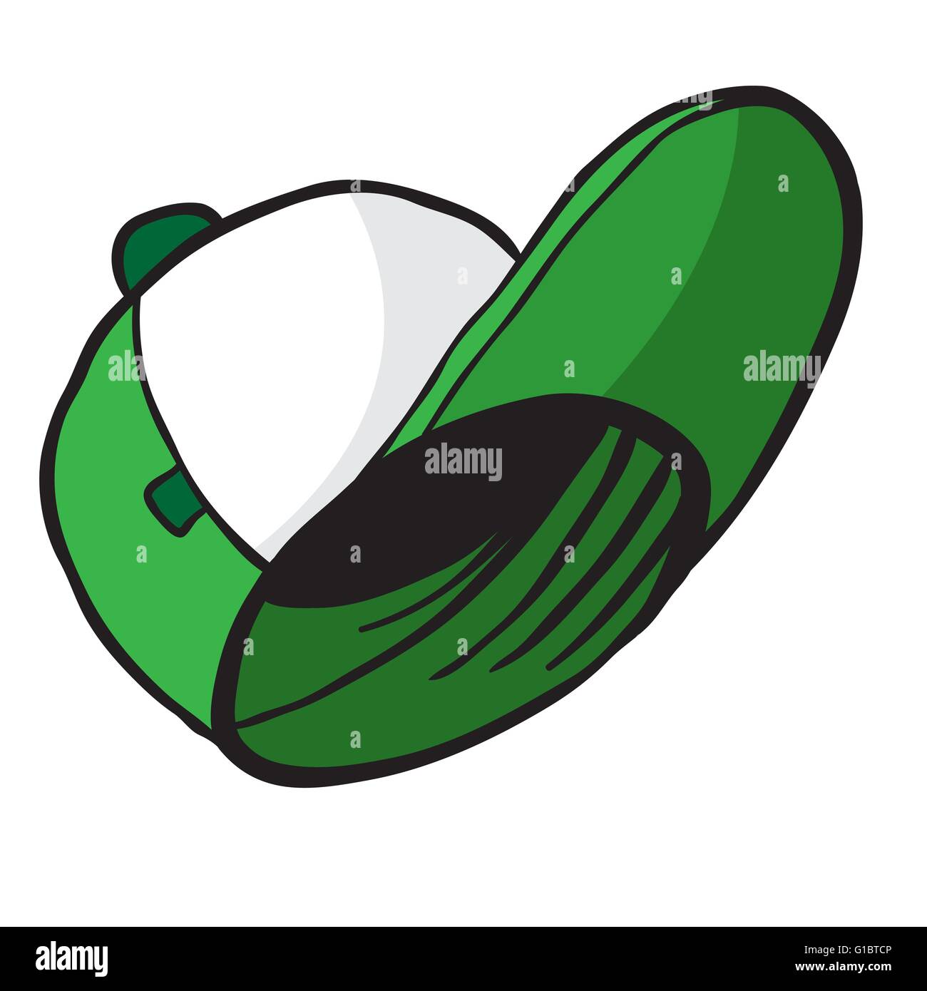 Green and white uniform Stock Vector Images - Alamy