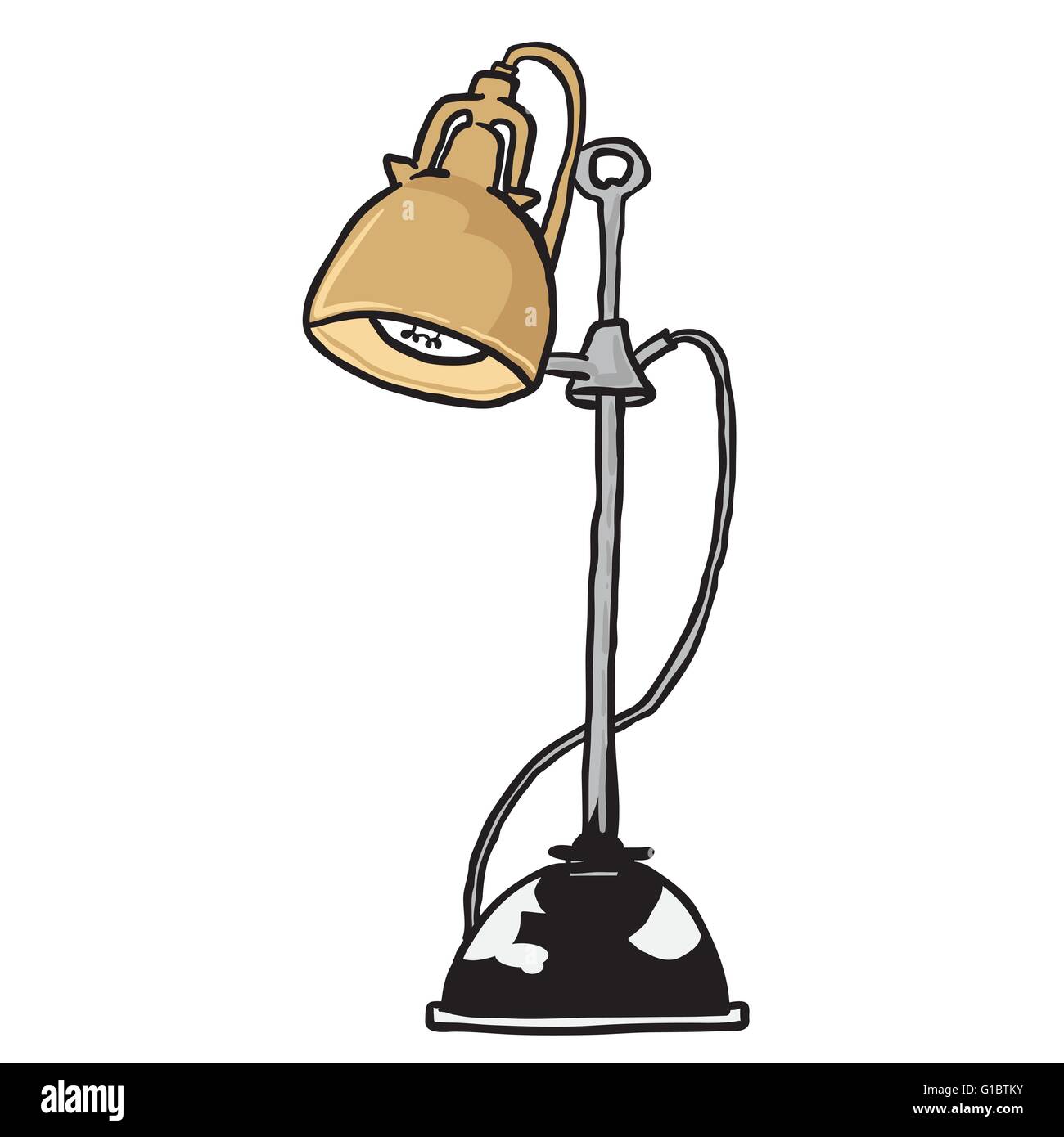 lamp cartoon illustration Stock Vector Image & Art - Alamy