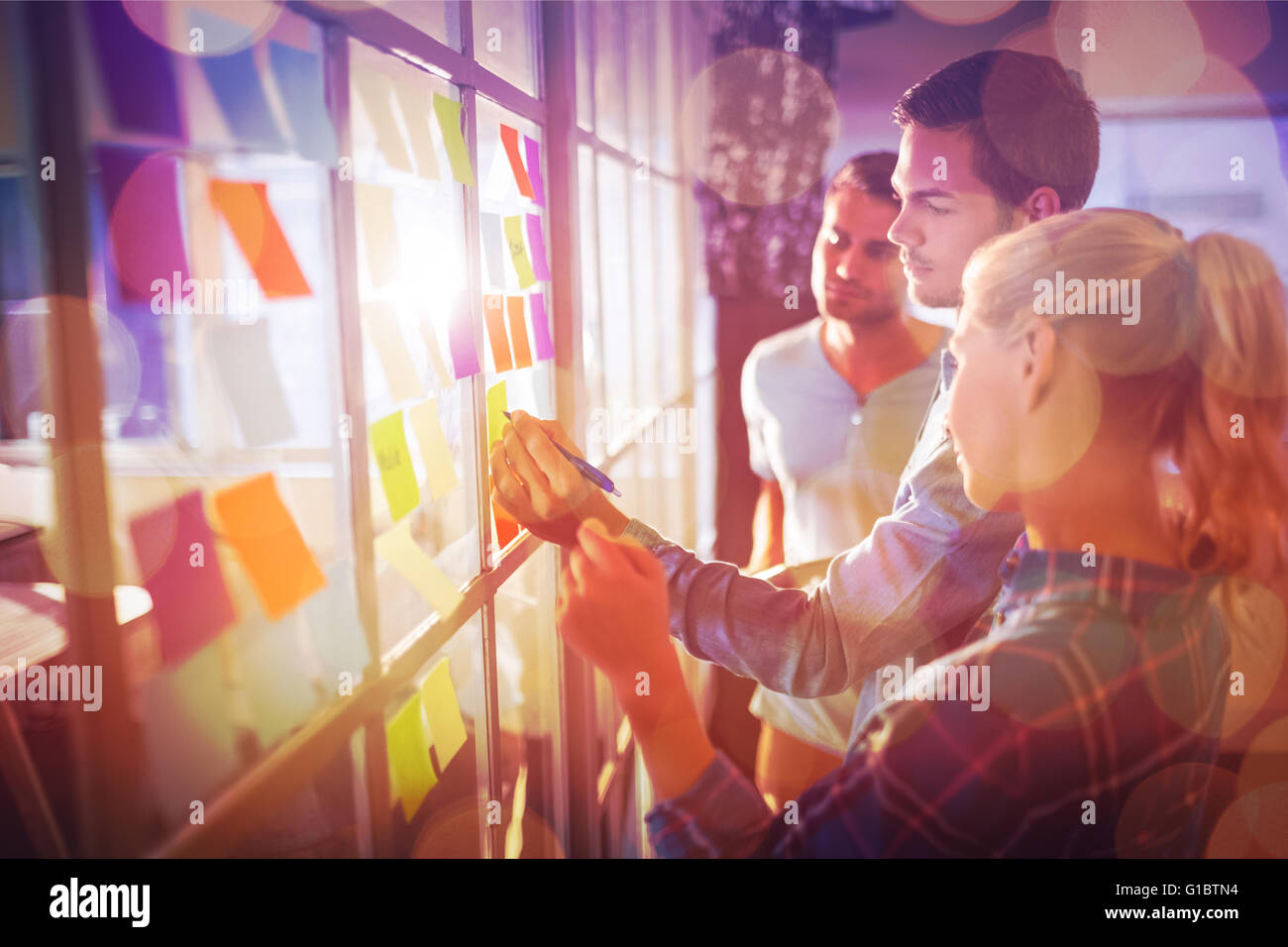 Young creative business people Stock Photo - Alamy