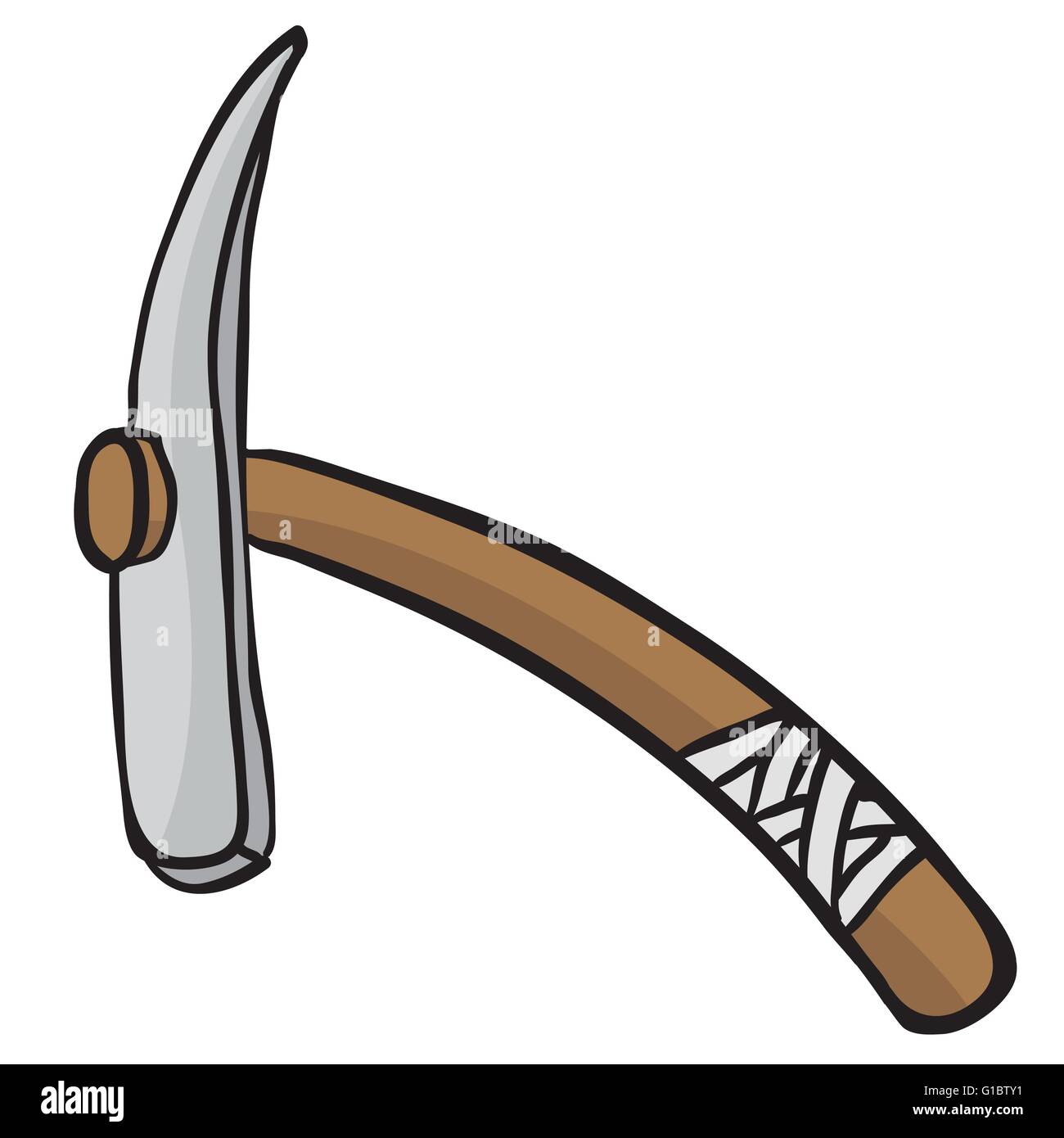 mattock cartoon doodle Stock Vector Image & Art - Alamy