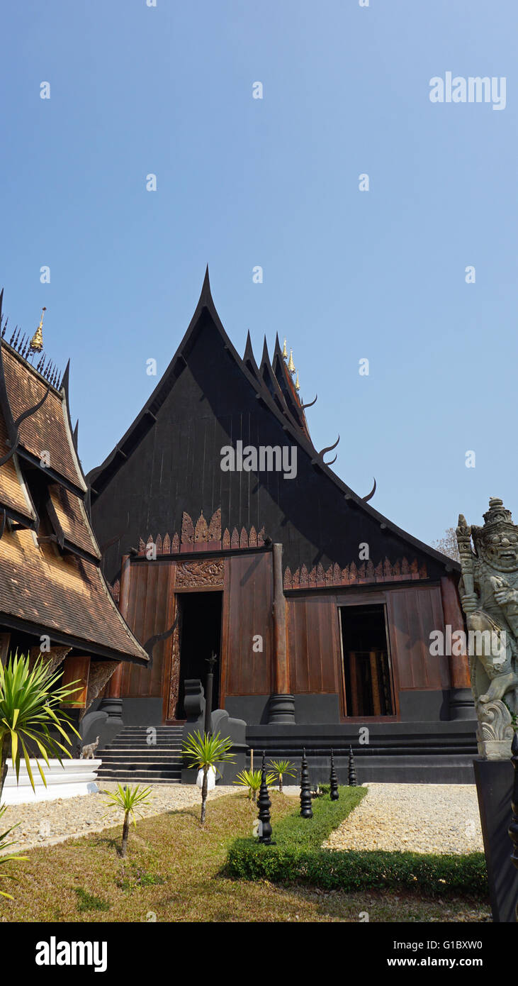 traditional thai houses in thelanna style Stock Photo - Alamy