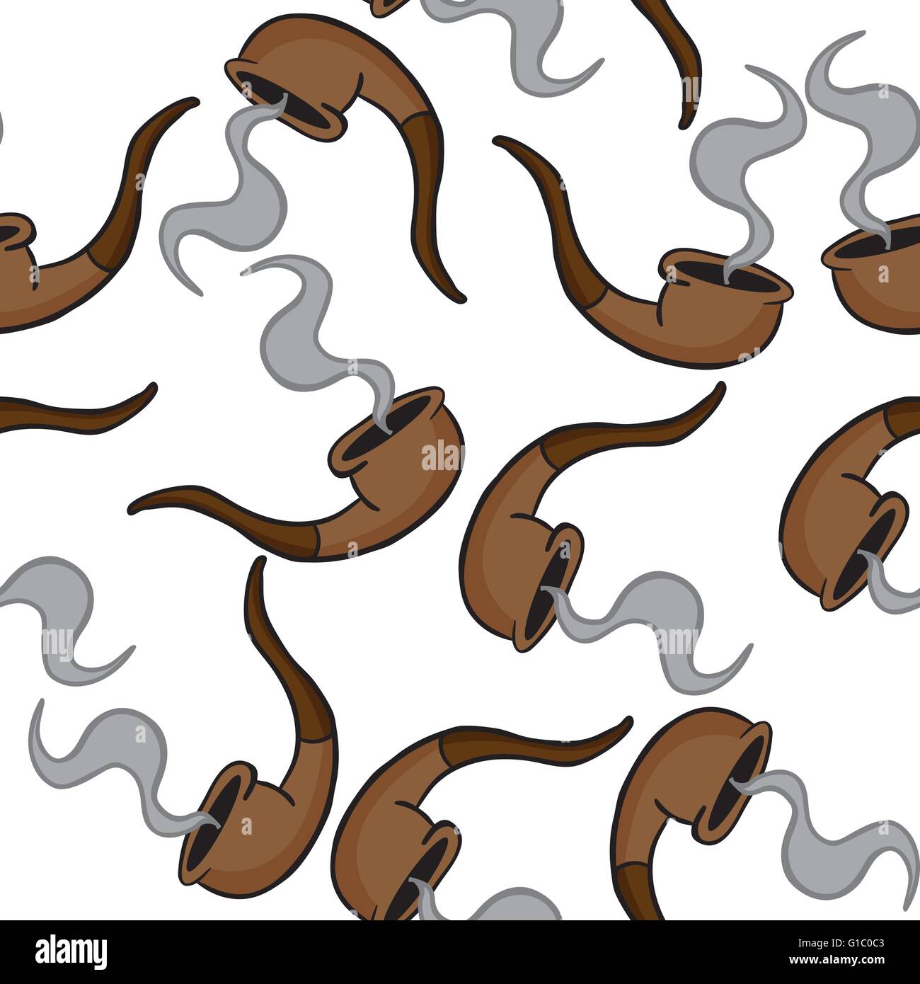 smoking pipe seamless pattern Stock Vector Image & Art - Alamy