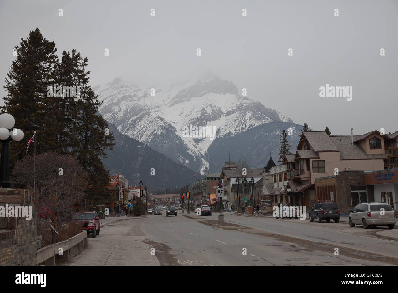 Town banff in winter hi-res stock photography and images - Alamy
