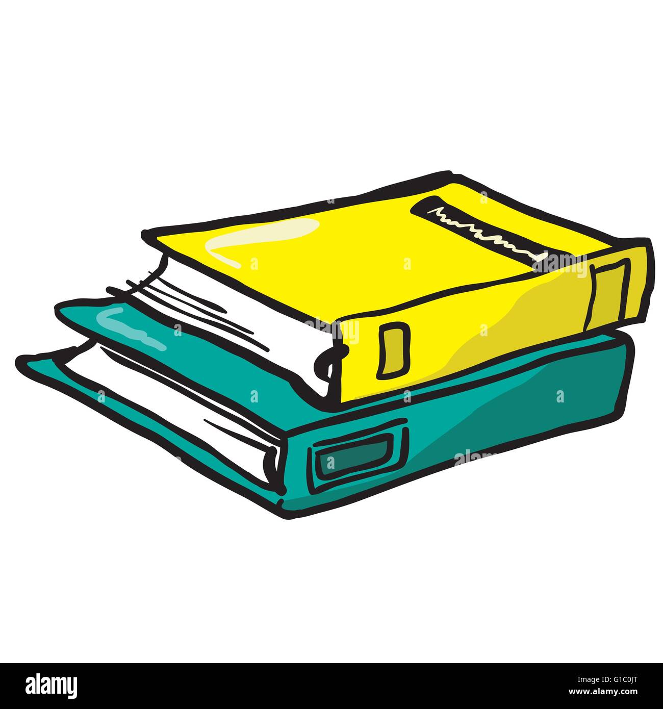 Bookbinding illustration hi-res stock photography and images - Alamy