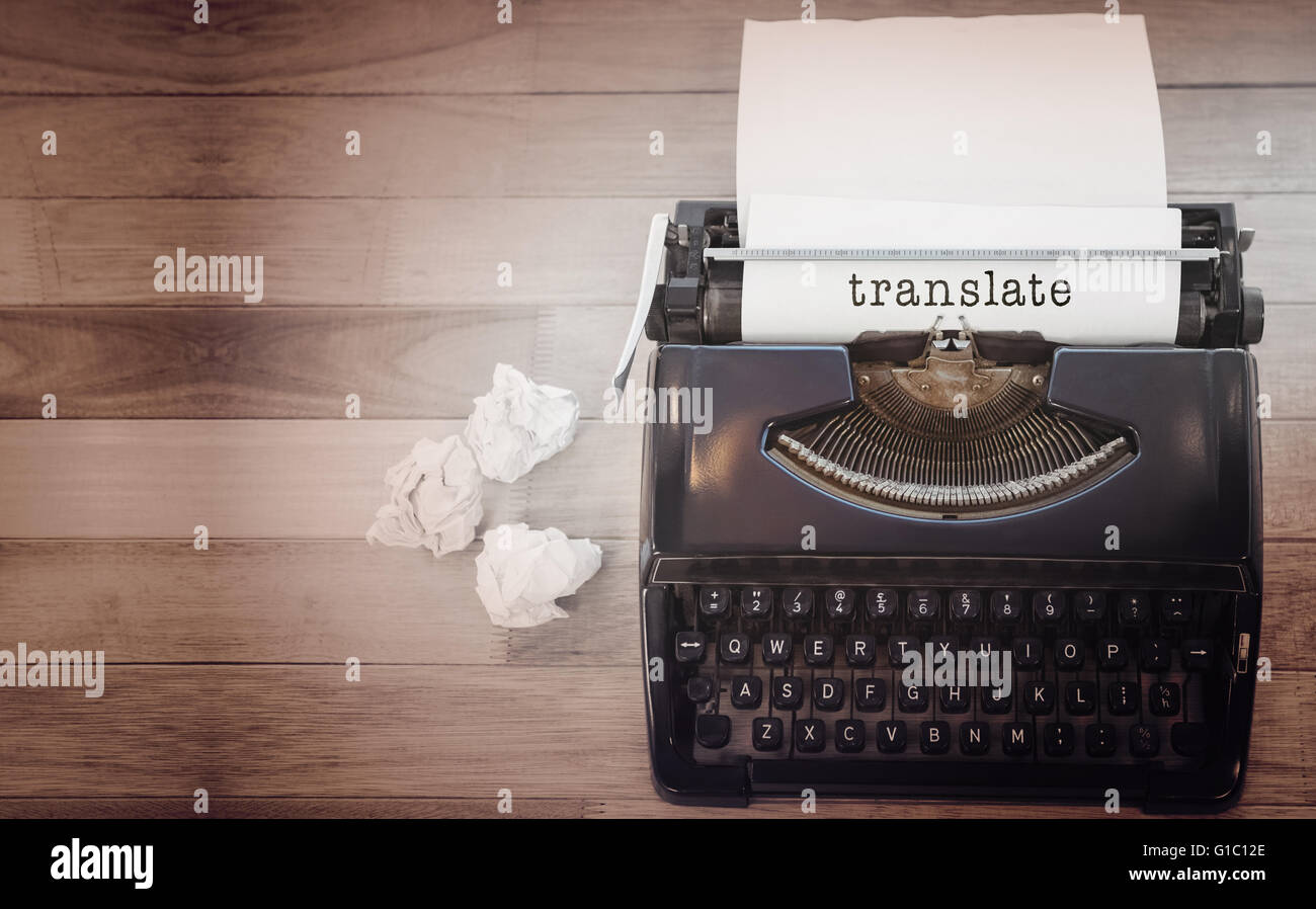 Translate hi-res stock photography and images - Alamy