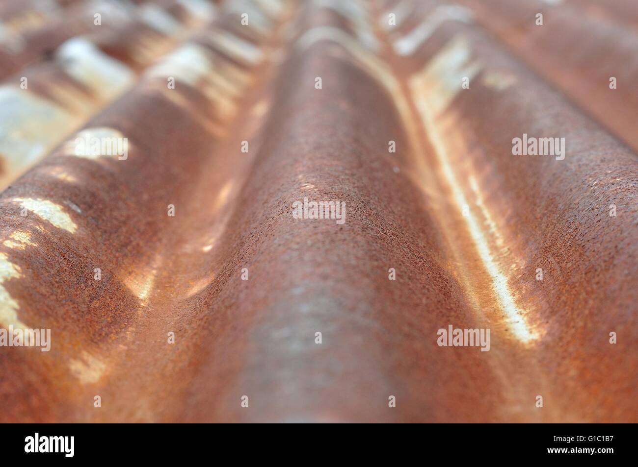 Corrugated sheet metal hi-res stock photography and images - Alamy