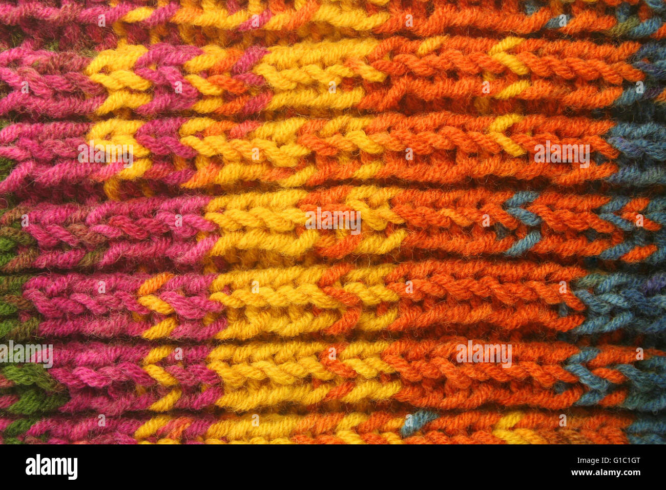knitted wool as background Stock Photo - Alamy