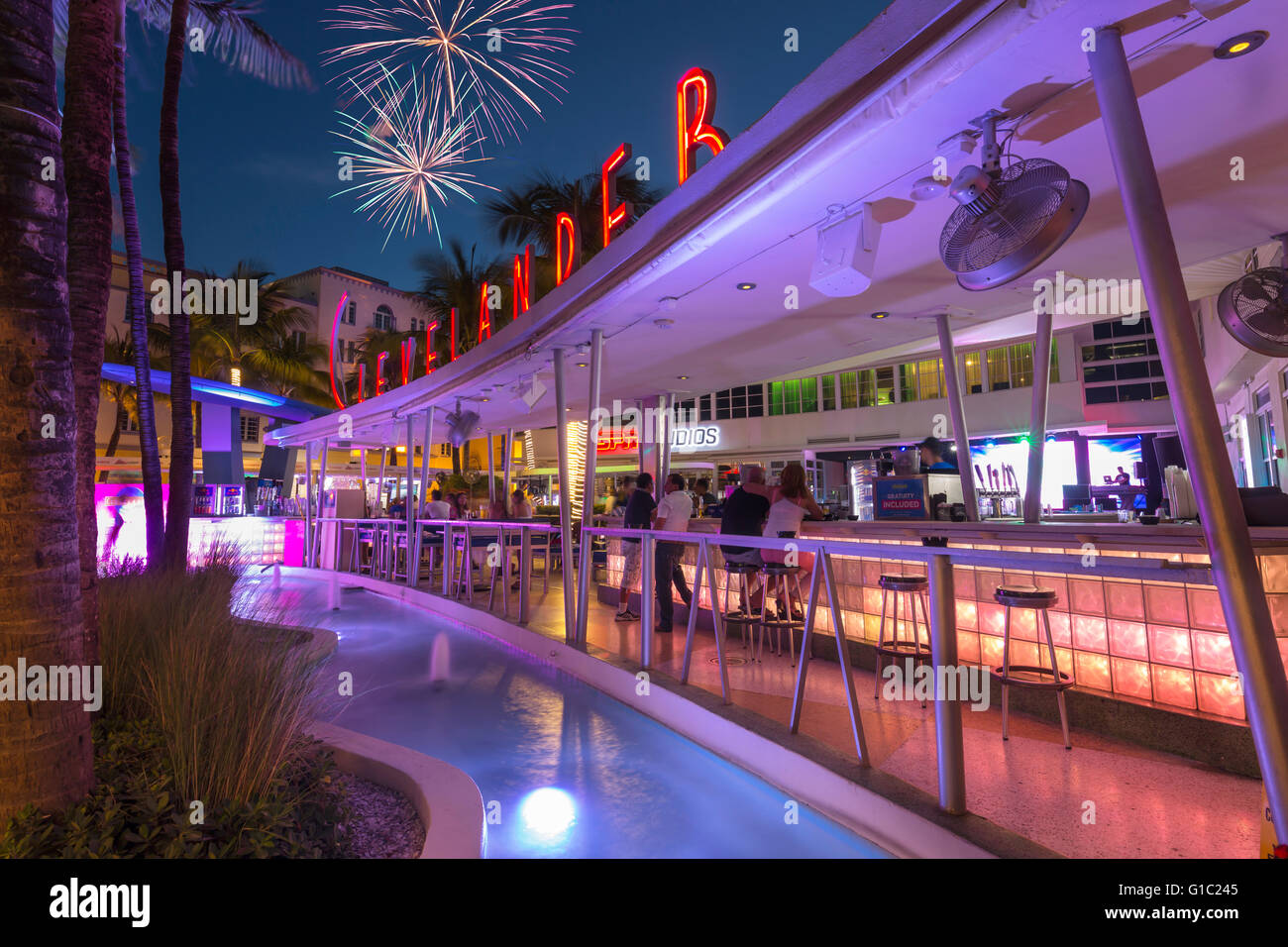 Clevelander south beach hotel and bar hi-res stock photography and ...