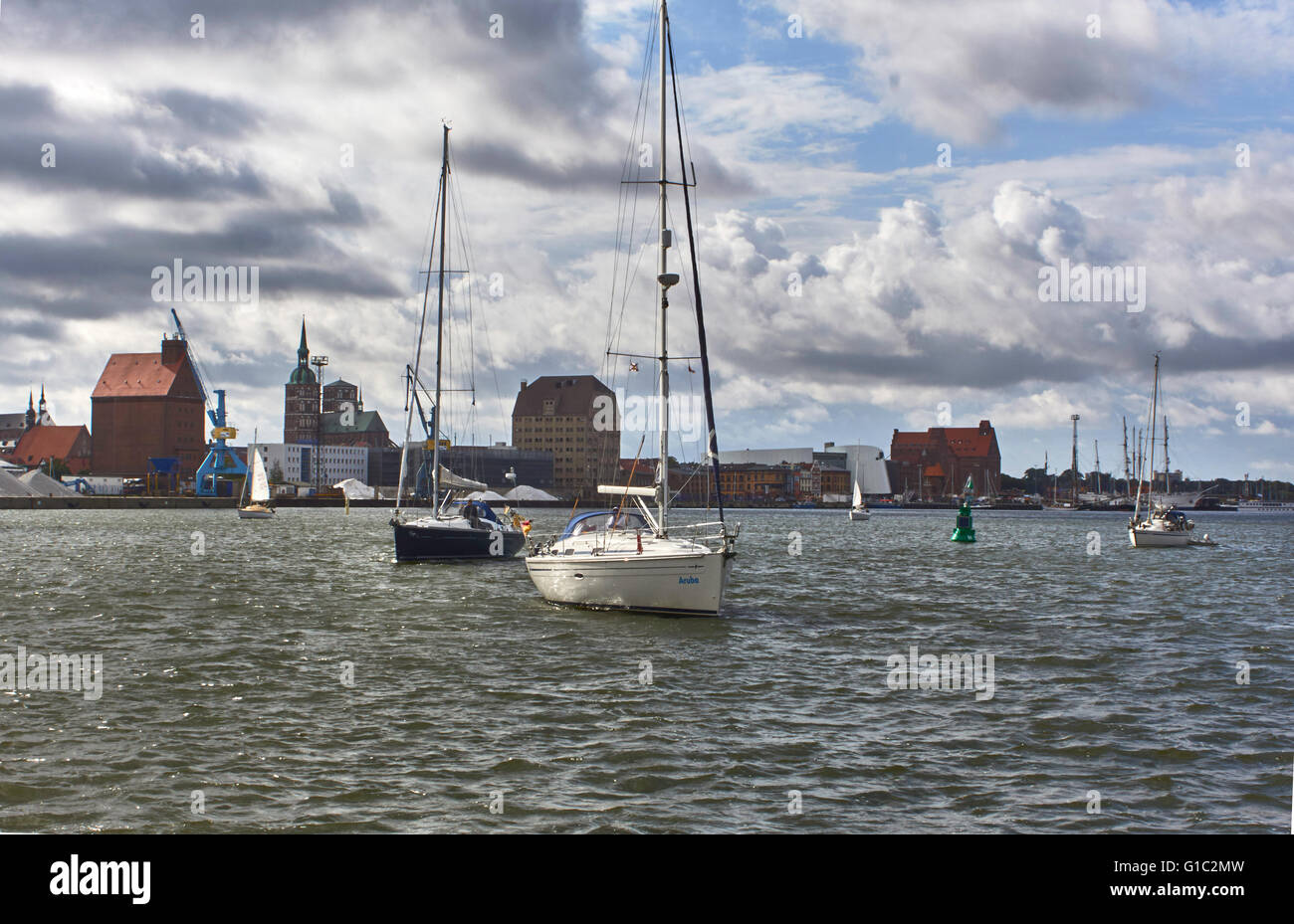 The port of stralsund hi-res stock photography and images - Alamy