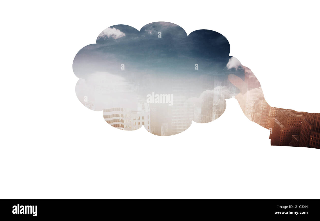 Make a cloud Cut Out Stock Images & Pictures - Alamy