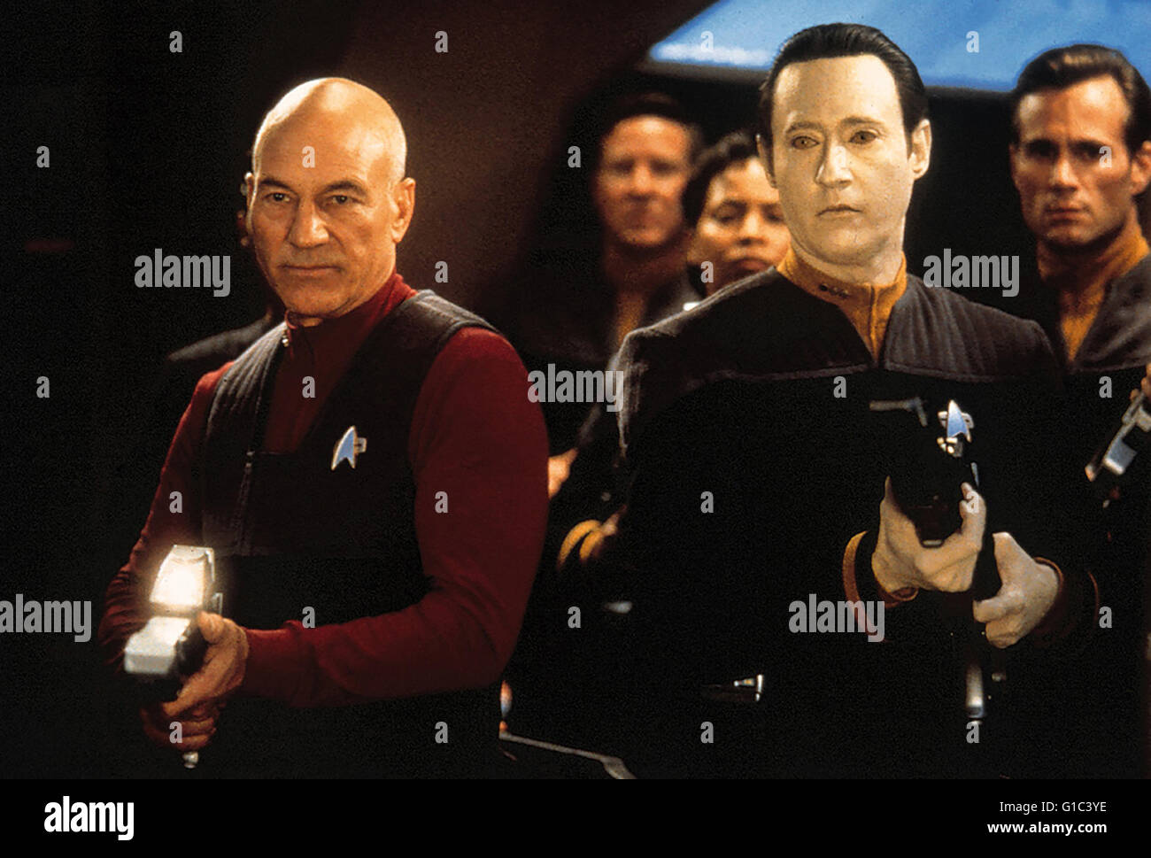 Star Trek - Der erste Kontakt / Patrick Stewart / Brent Spiner Stock ...