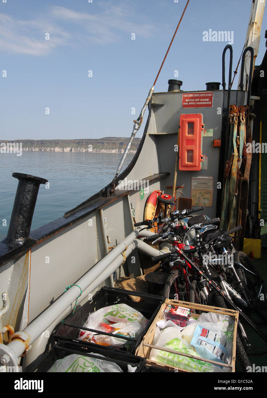 Rathlin ferry crossing hi-res stock photography and images - Alamy