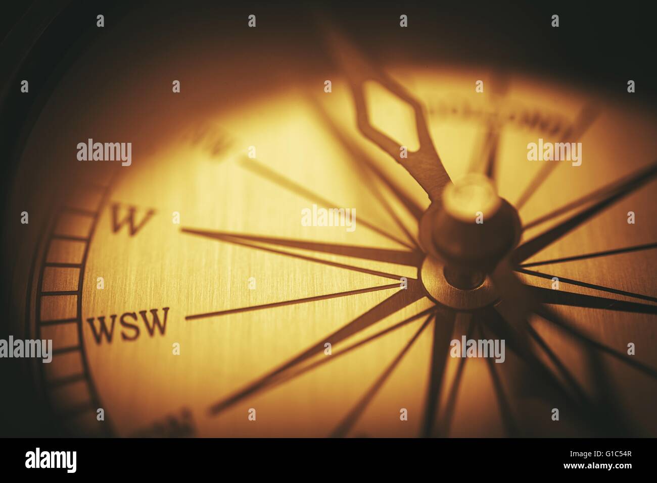 Vintage Compass Closeup. Aged Vintage Compass Background Stock Photo ...