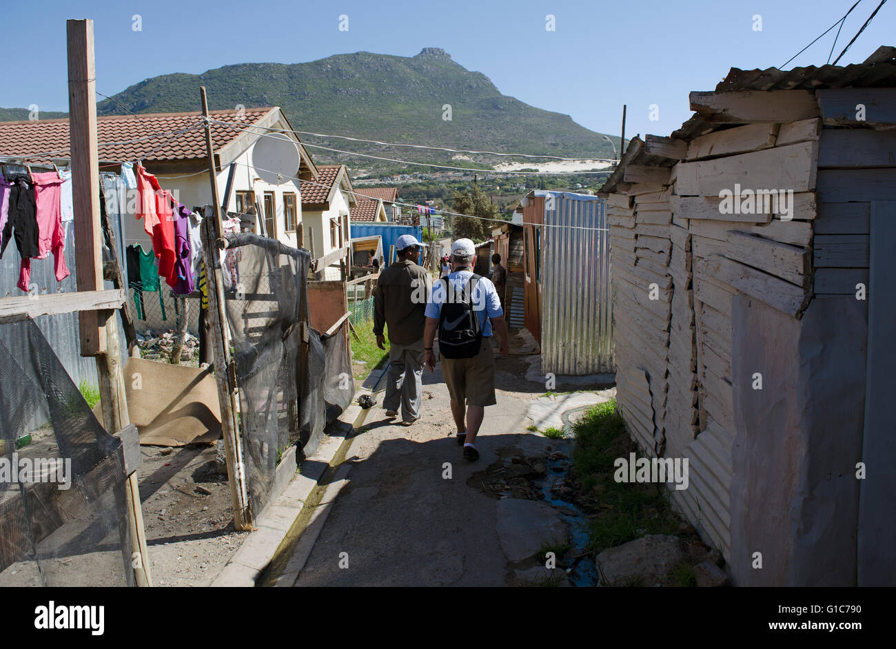 IMIZAMO YETHU TOWNSHIP WESTERN CAPE SOUTH AFRICA A general view of the ...