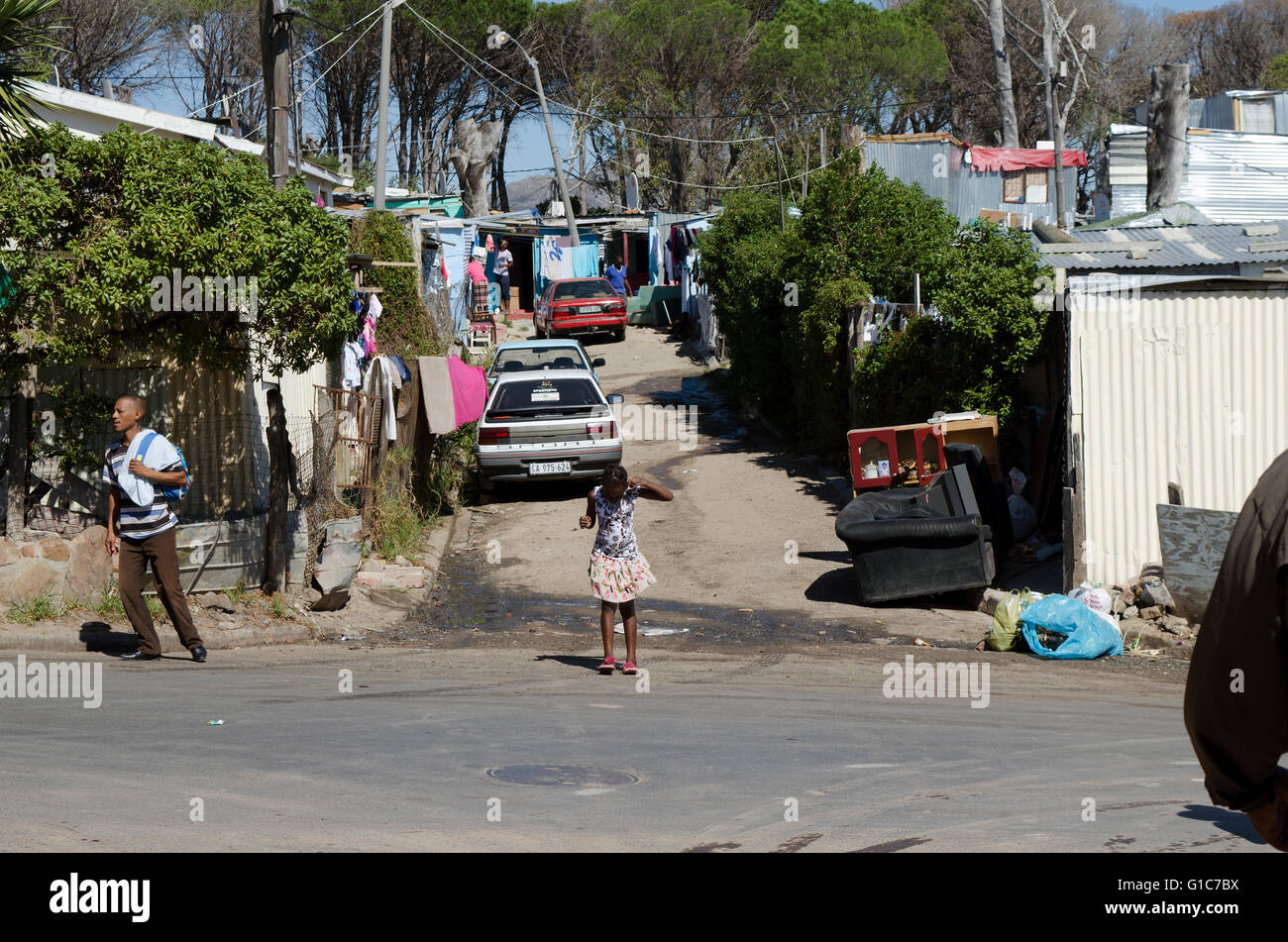 IMIZAMO YETHU TOWNSHIP WESTERN CAPE SOUTH AFRICA A general view of the ...
