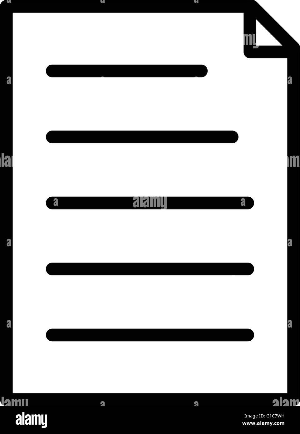 Document management vector vectors hi-res stock photography and images ...