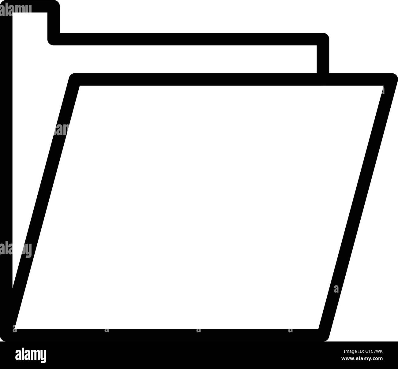 Document folder vector vectors hi-res stock photography and images - Alamy