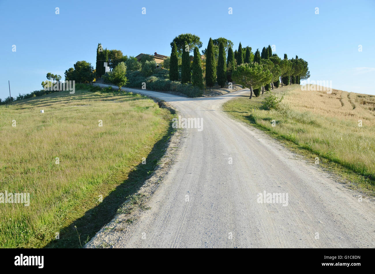 Morning in tuscany hi-res stock photography and images - Alamy