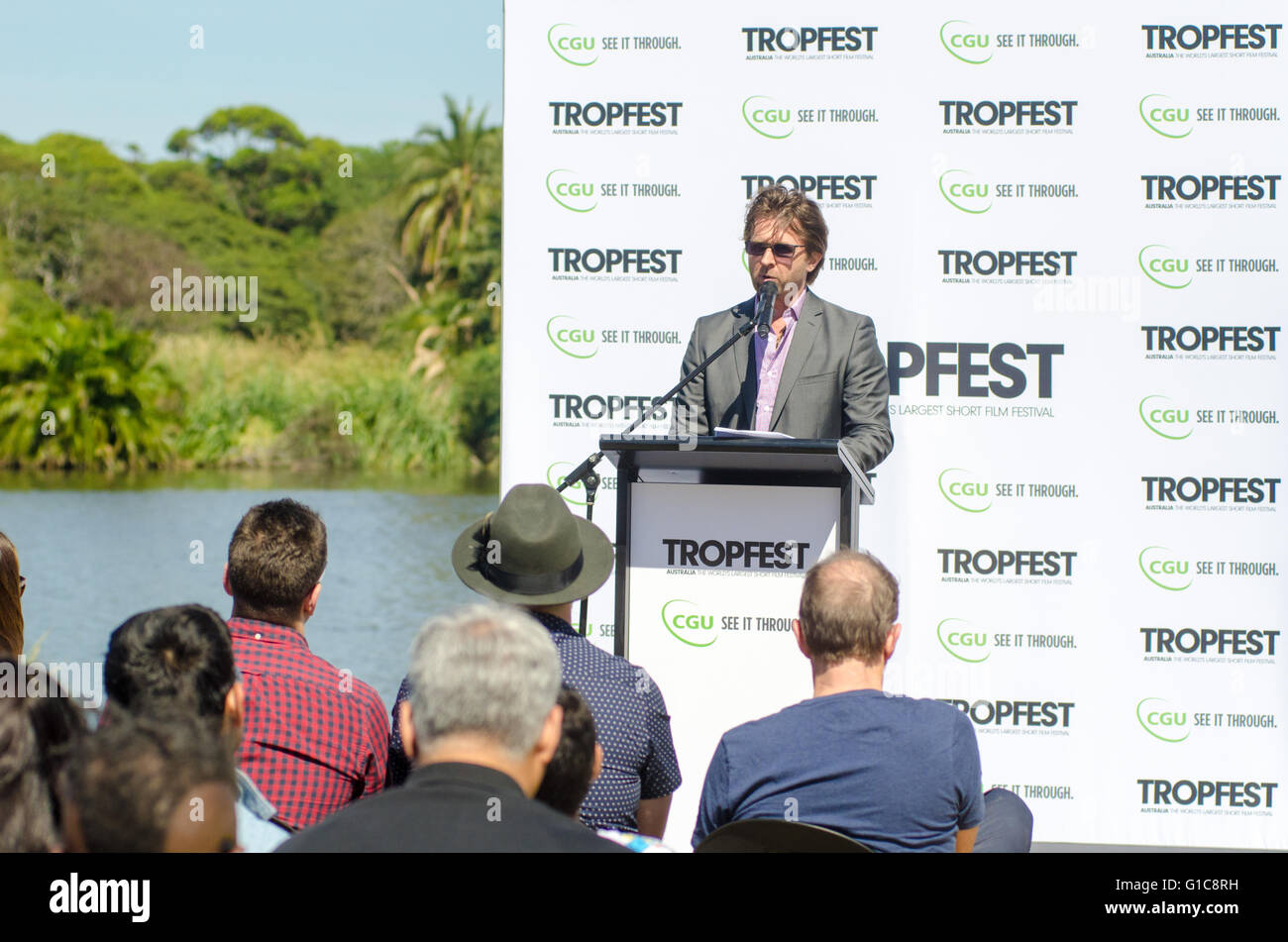 Sydney, Australia - 6th December 2015: John Polson announces the return ...