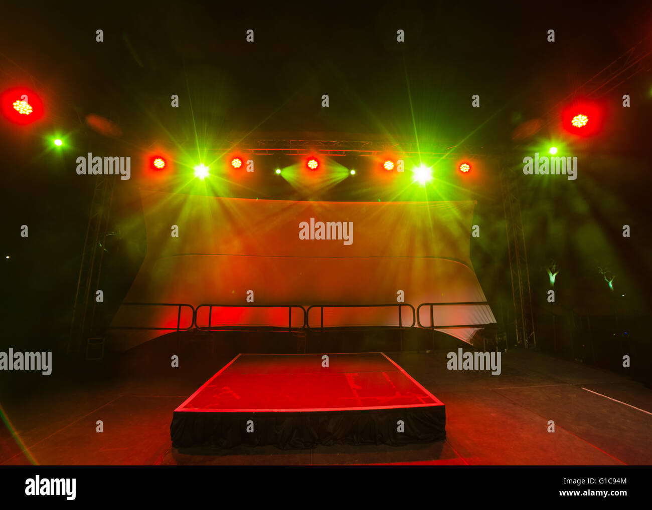 Event Stage / Lighting Location Stock Photo - Alamy