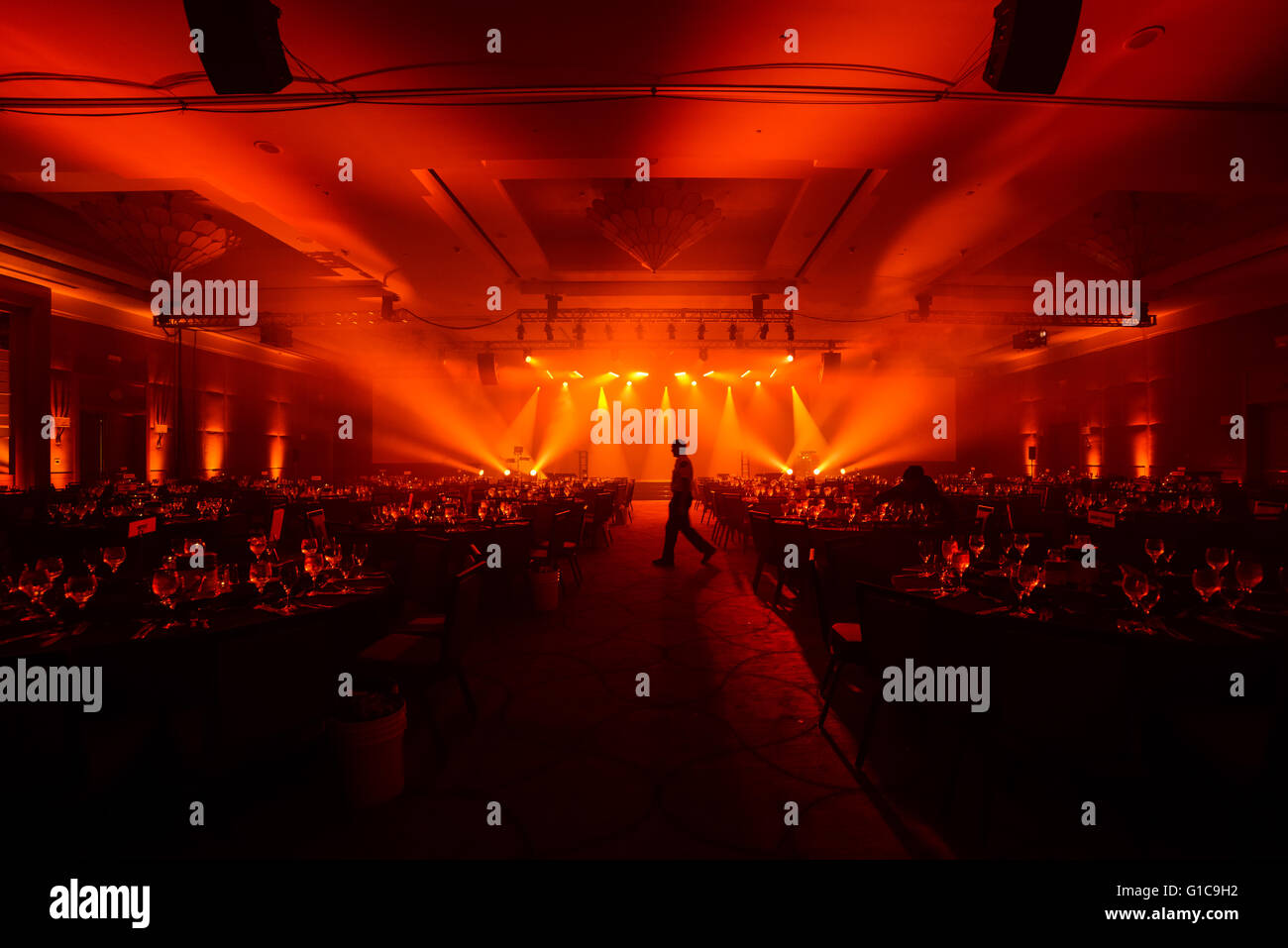 Event Stage / Lighting Location Stock Photo - Alamy