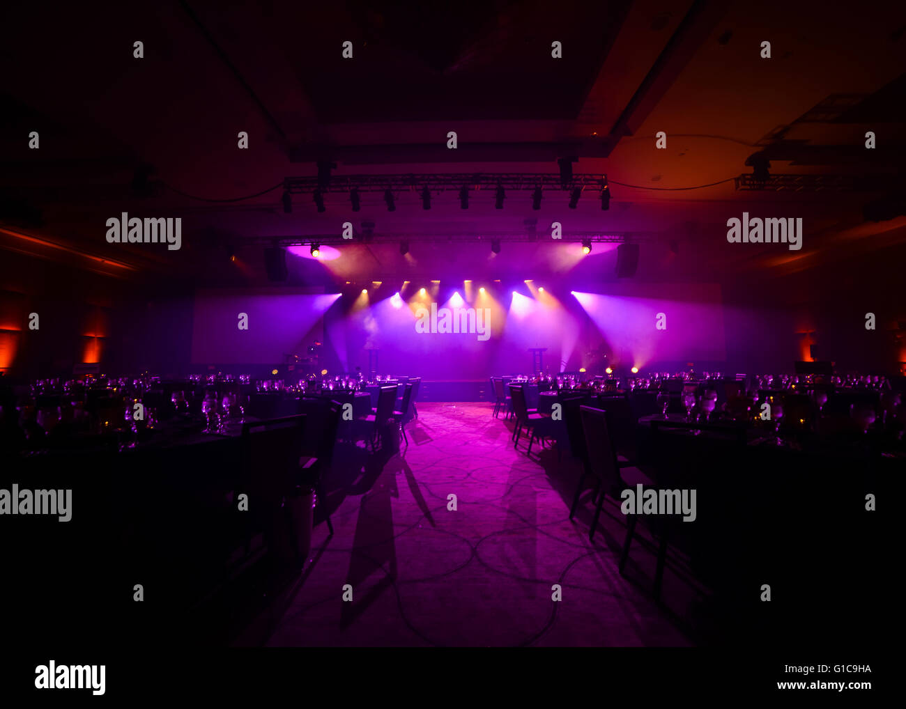 Event Stage / Lighting Location Stock Photo - Alamy