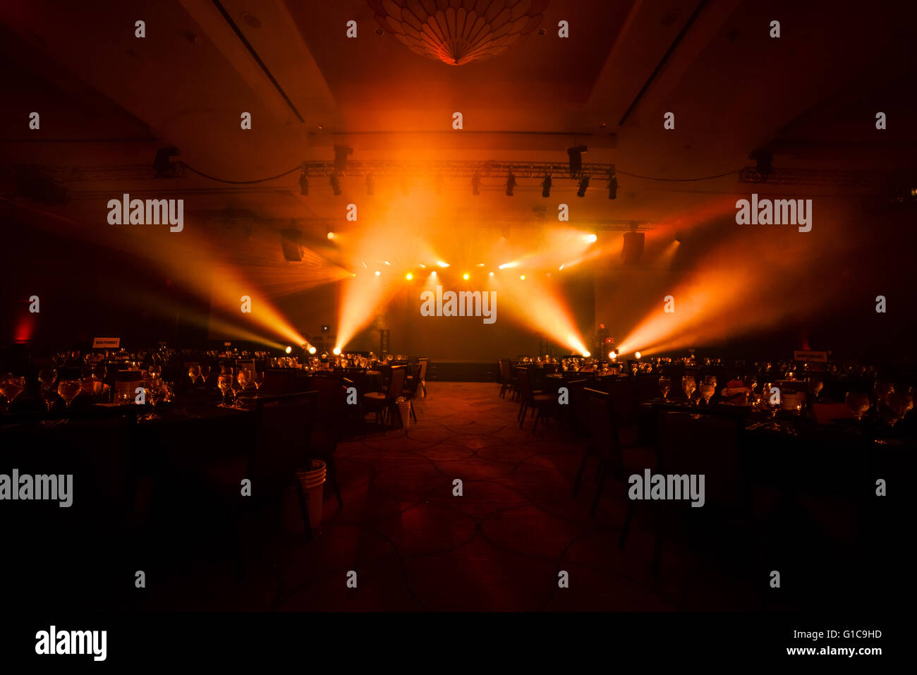 Event Stage / Lighting Location Stock Photo - Alamy
