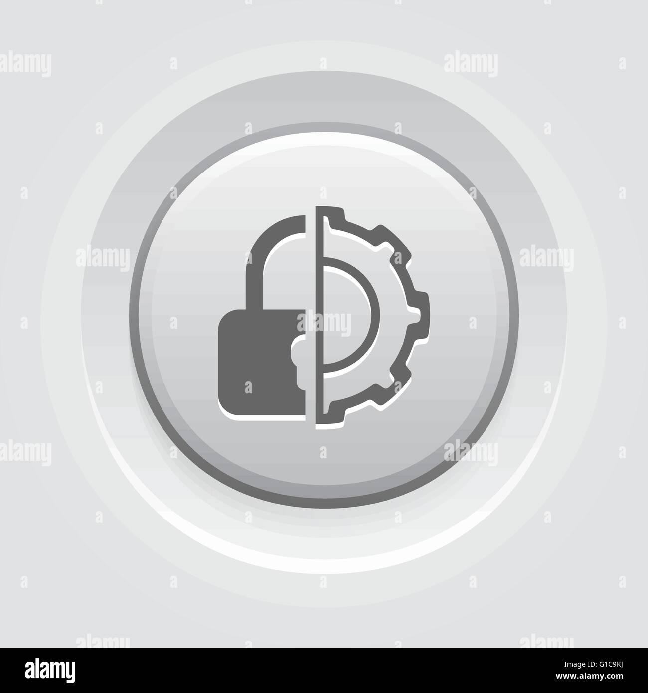 Security Settings Icon Stock Vector Image & Art - Alamy