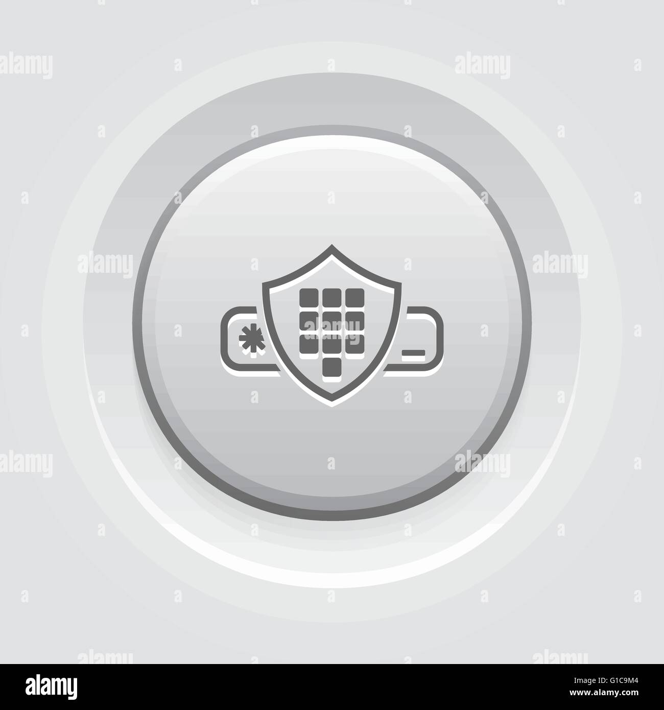 Security Code Icon Stock Vector Image & Art - Alamy