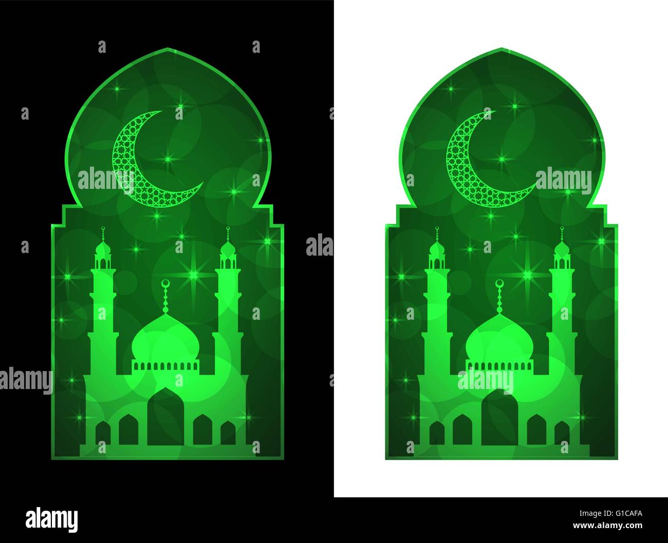 ramadan greating card Stock Vector Image & Art - Alamy