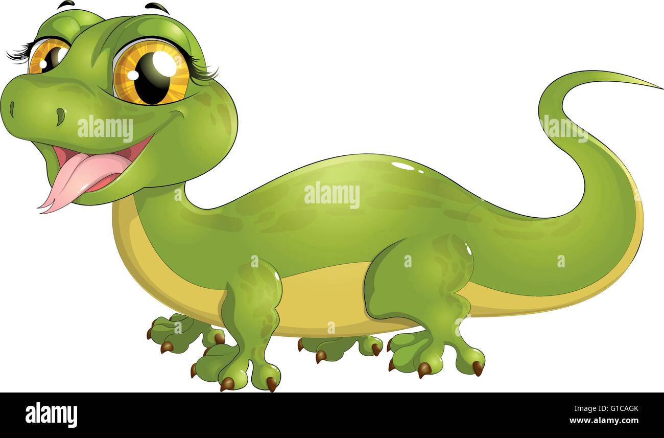 Lizard body Stock Vector Images - Alamy