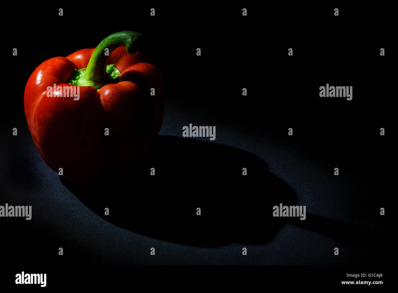 Bell Pepper Capsicum Stock Photo - Alamy